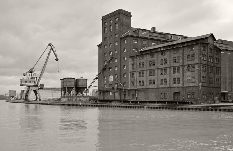Münster, Hafen Flechtheim Speicher - Fotografie von Stefan Wensing